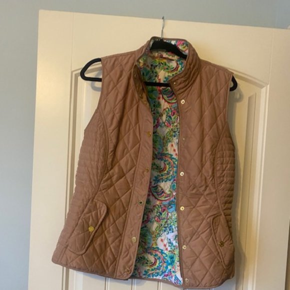 Lilly Pulitzer | Jackets & Coats | Lilly Pulitzer Quilted Vest | Poshmark